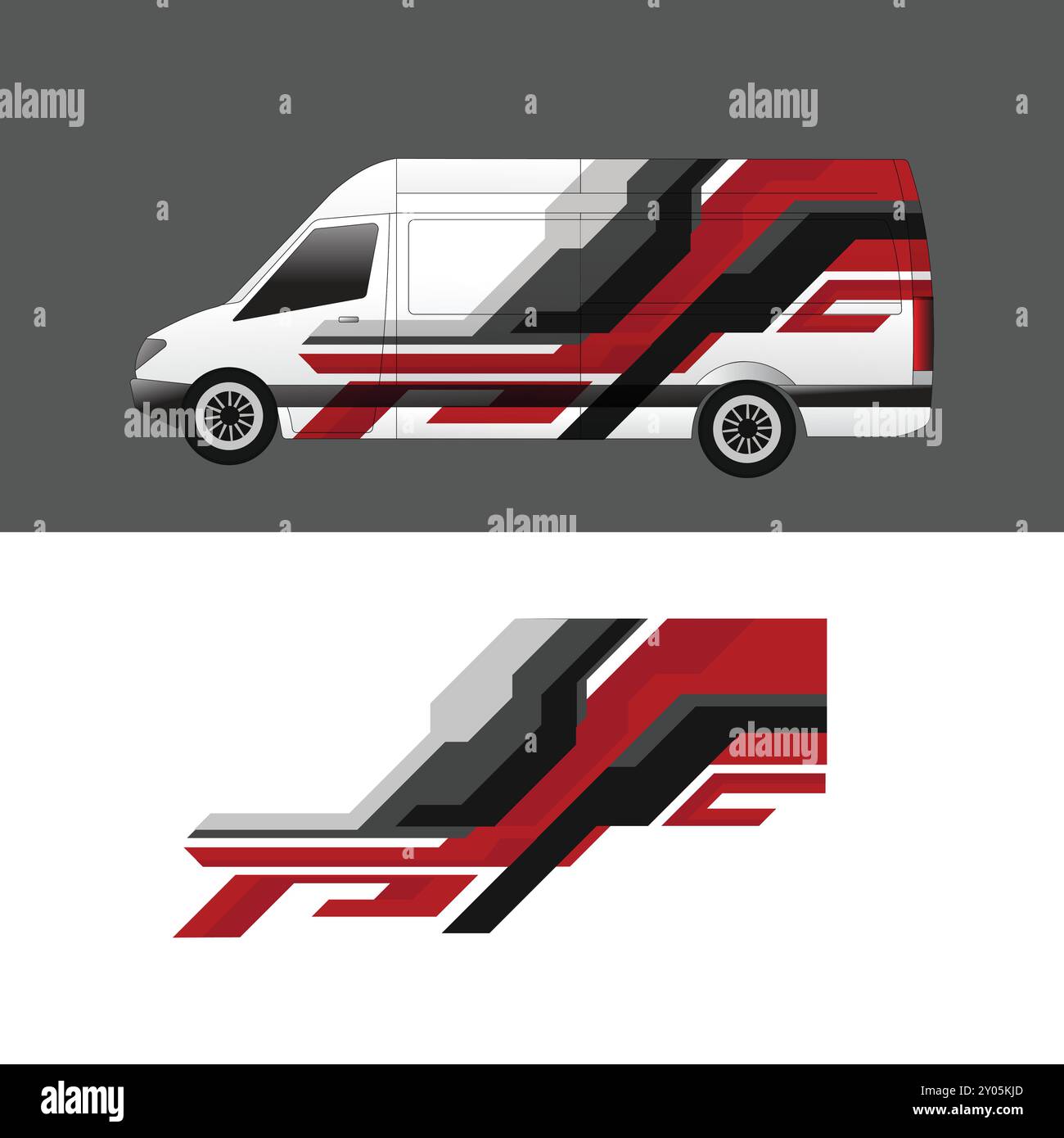 Luxury caravan Stock Vector Images - Alamy