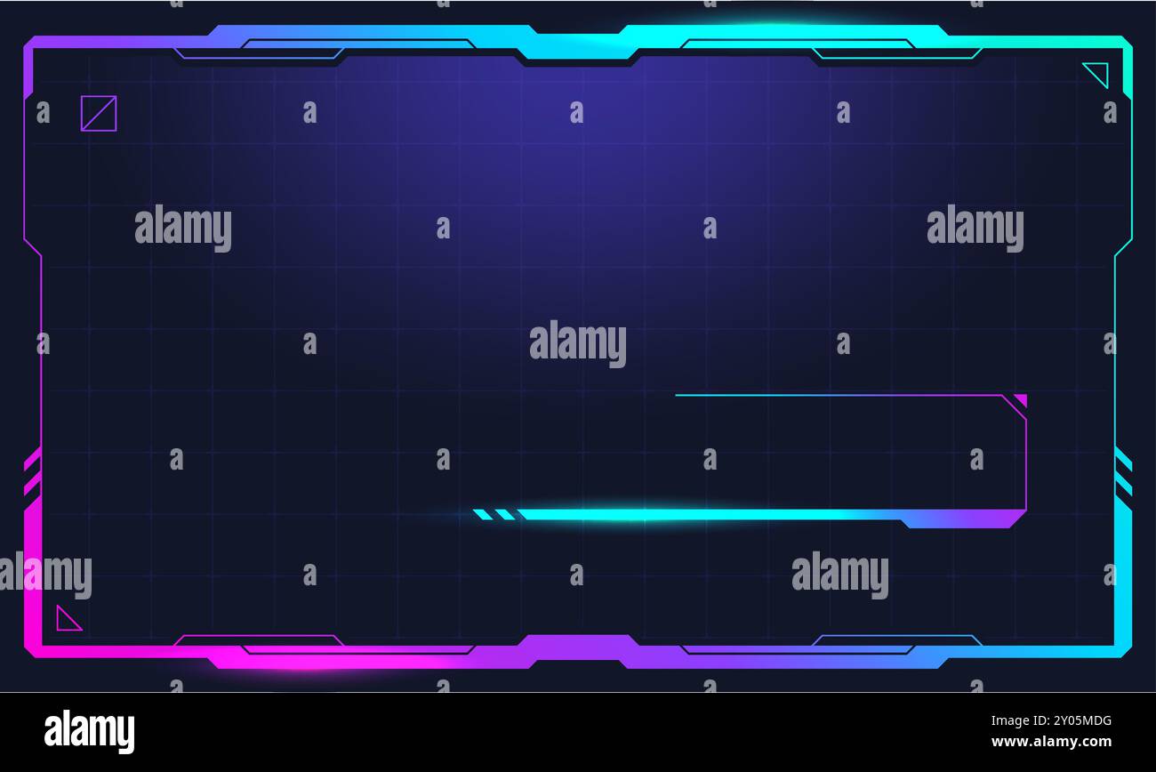 Futuristic window design on Stock Vector Images - Alamy