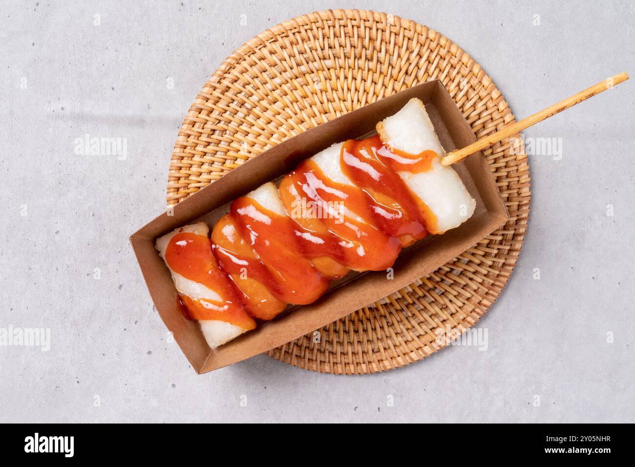 Chalsundae, sundae, rice tteokbokki, tteokbokki, cup rice, clear fish ...