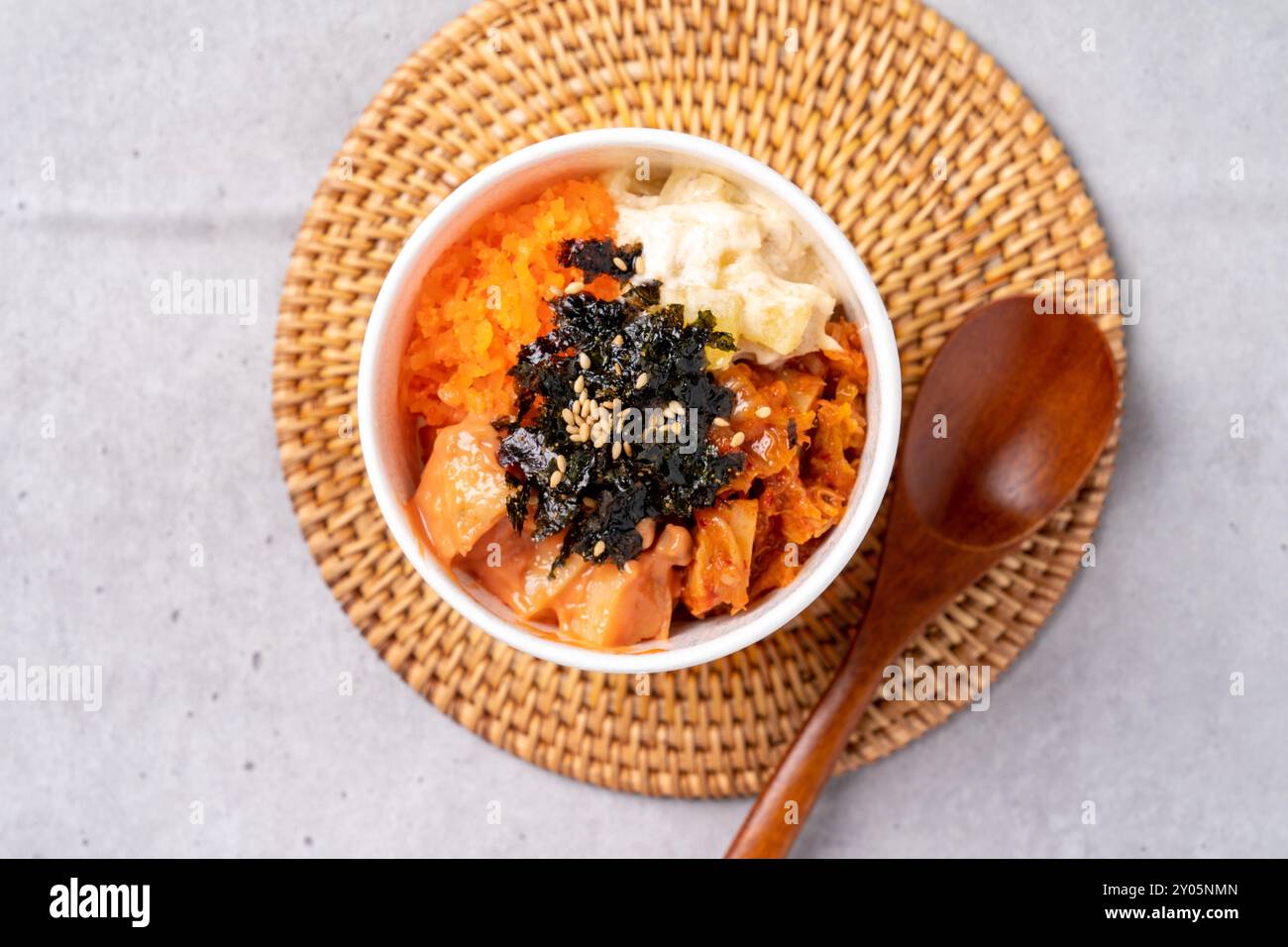 Chalsundae, sundae, rice tteokbokki, tteokbokki, cup rice, clear fish ...