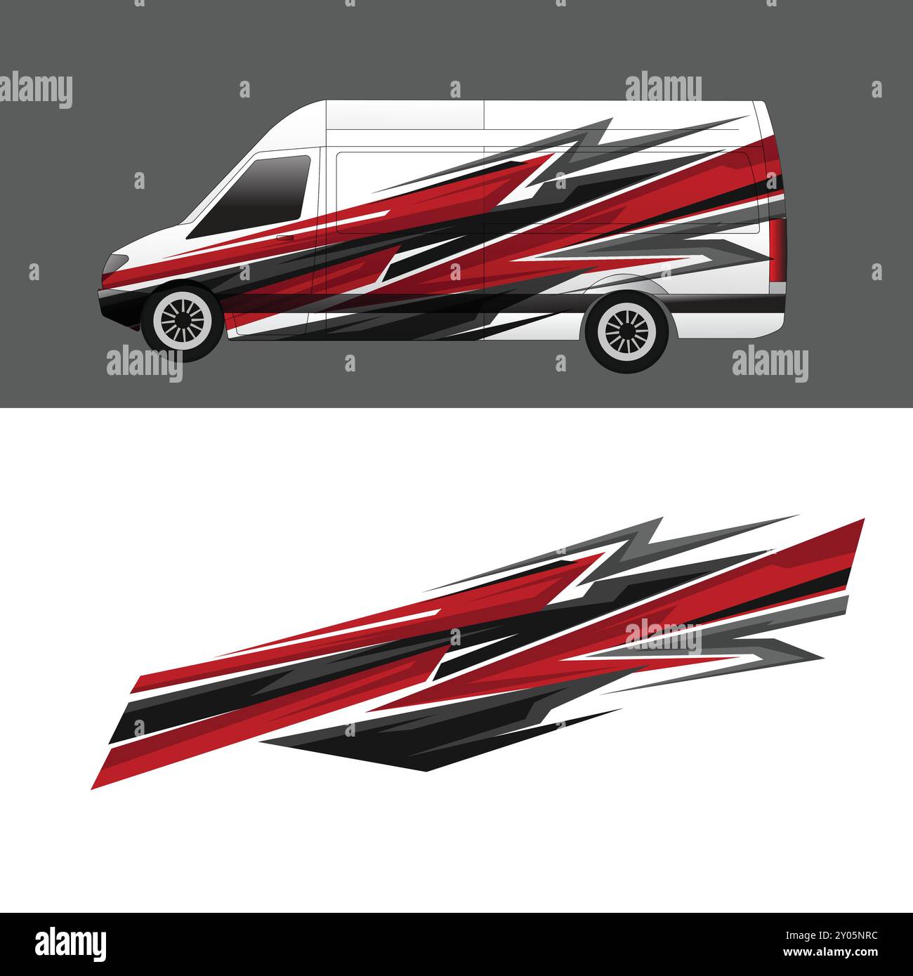 Caravan body Stock Vector Images - Alamy