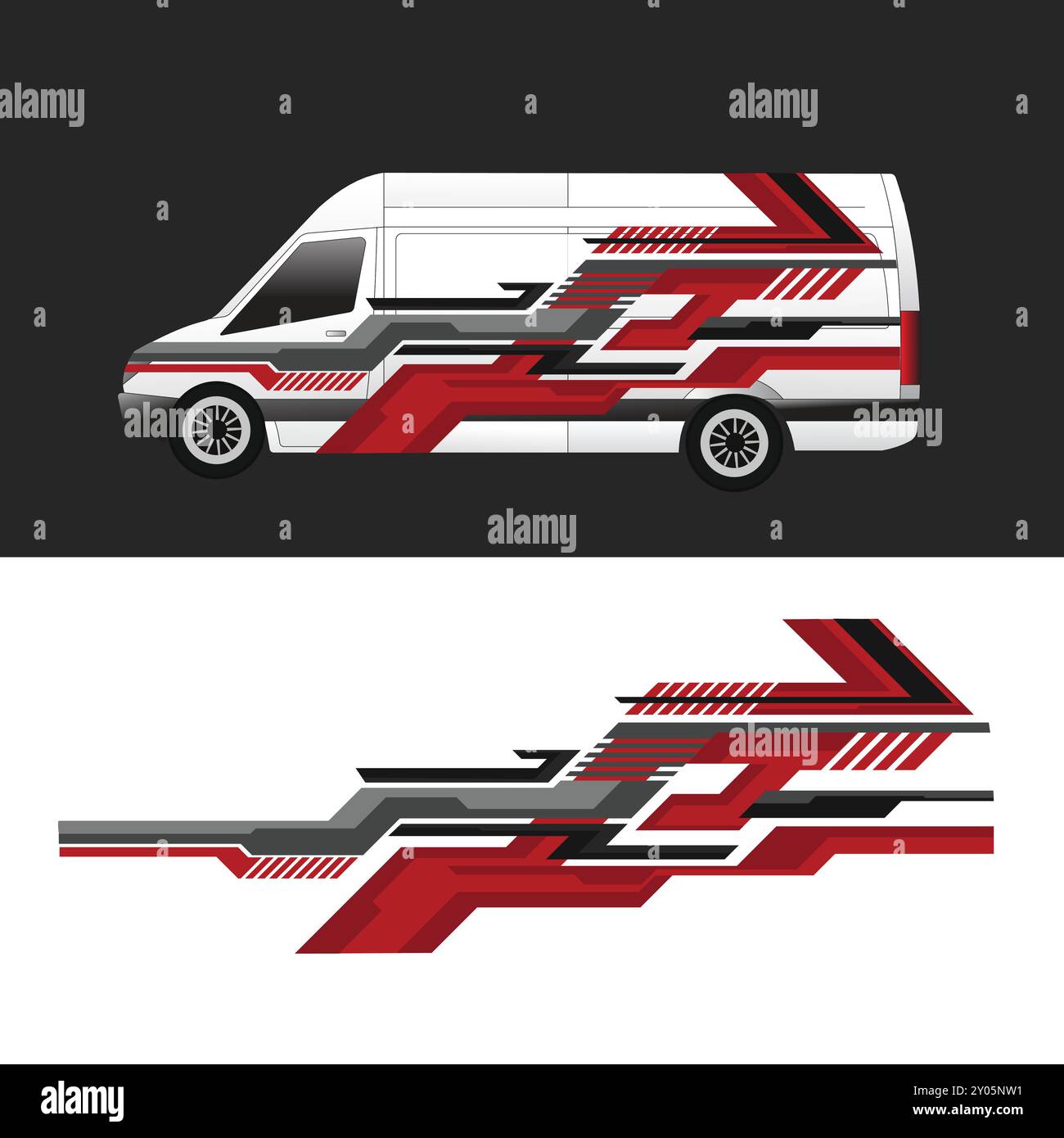 Caravan body Stock Vector Images - Alamy