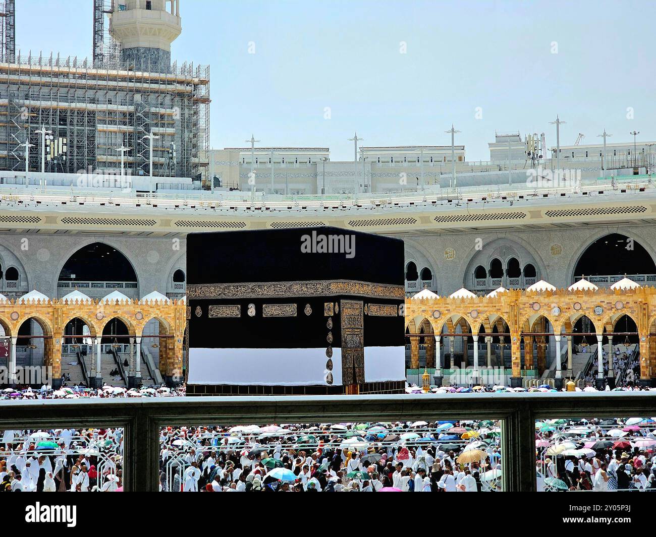 Mecca, Saudi Arabia, June 4 2024: Tawaf around Kaaba in Hajj ...
