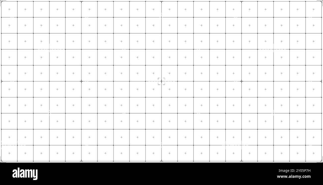 Aim square grid. Digital interface system screen. Vector illustration ...