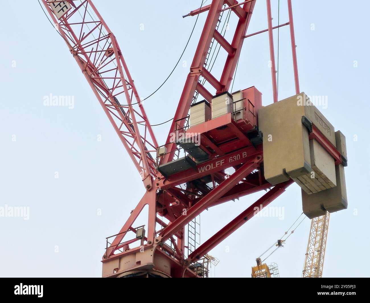 Mecca, Saudi Arabia, June 4 2024: A construction site with cranes and ...