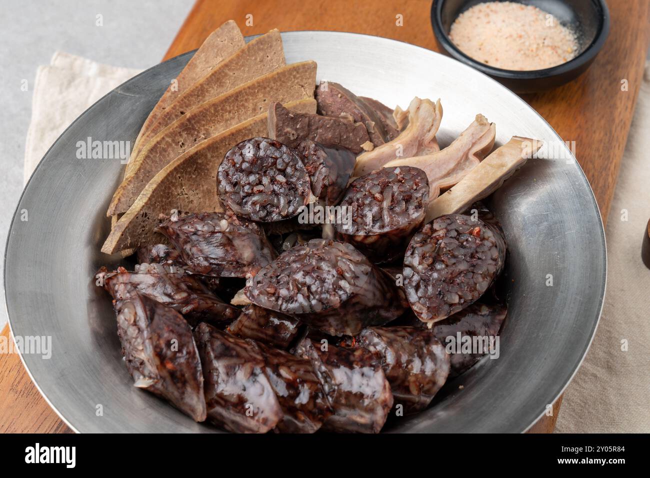 Soondae, Korean food, snack food, spicy rice cake, fried rice cake ...