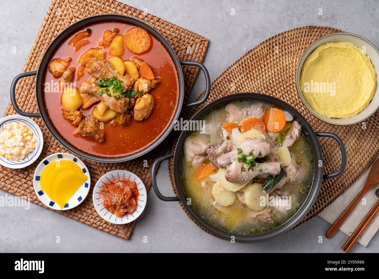 Hot soup steamed fish cake hi-res stock photography and images - Alamy