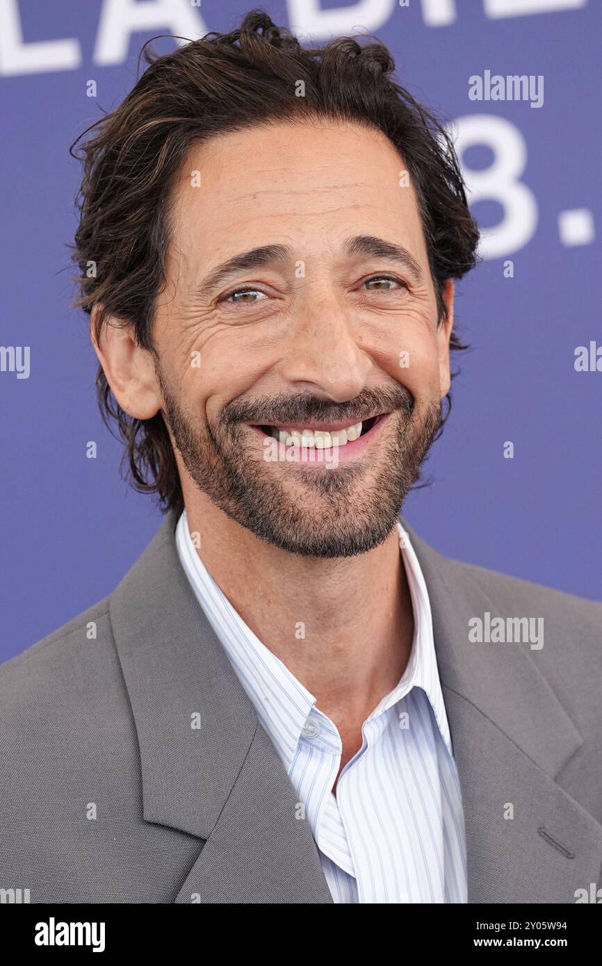 Venezia, Italia. 01st Sep, 2024. Adrien Brody attends the "The ...