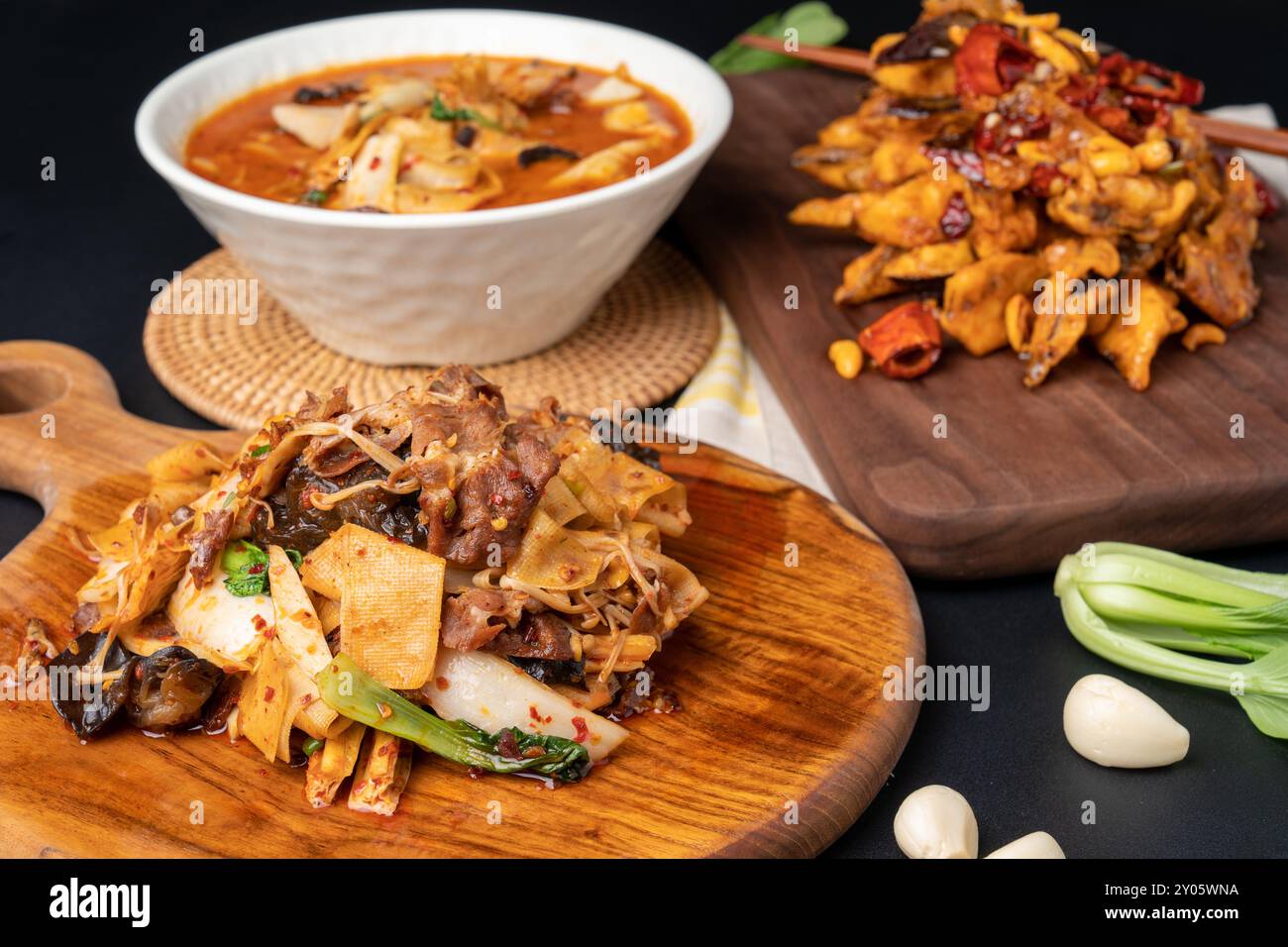 Malatang, mala xiang guo, kanpung eggplant, Chinese, Chinese food, mala ...