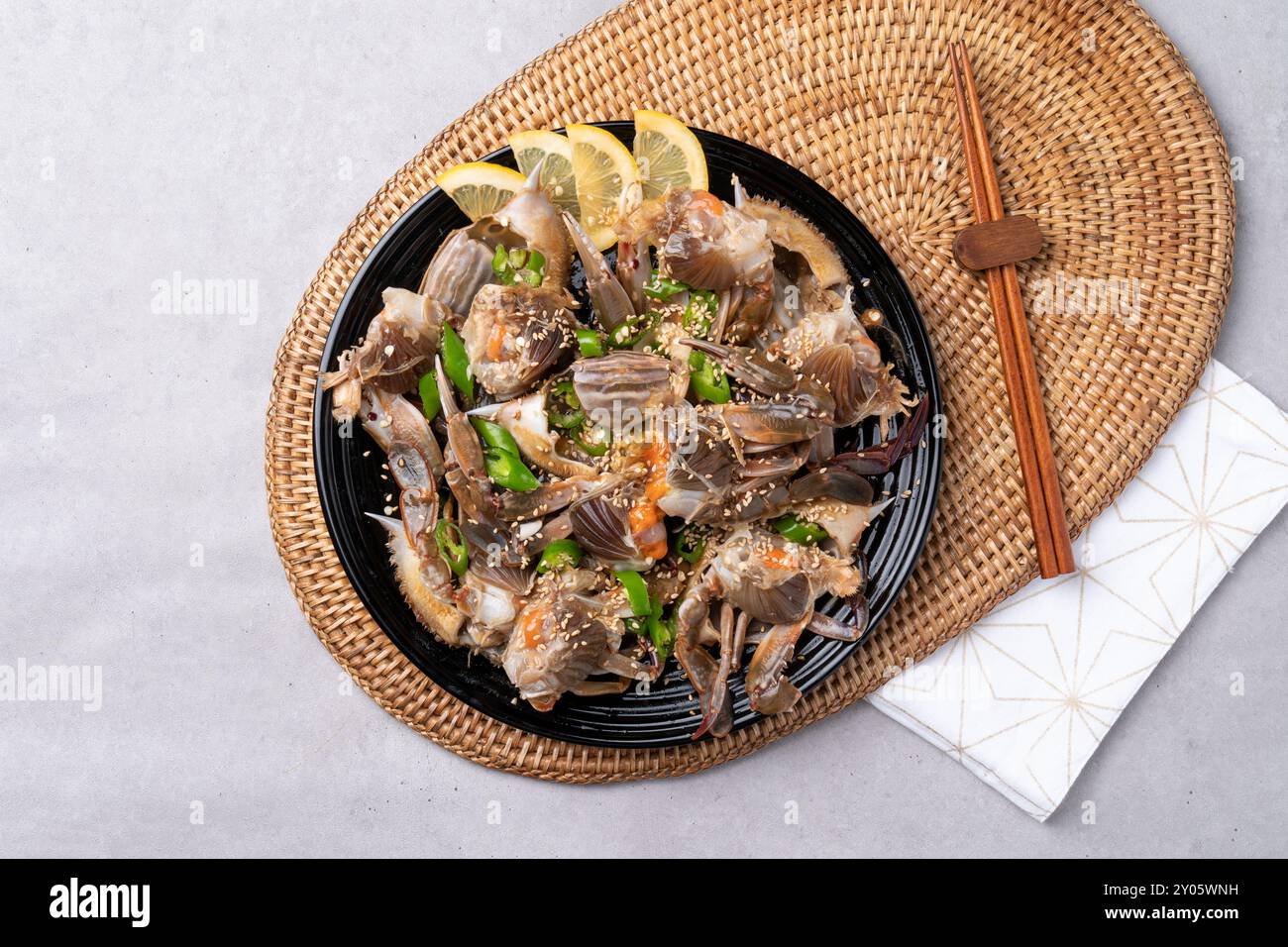 boneless, crab marinated, bibimbap, set menu, Korean food, cockles, soy ...