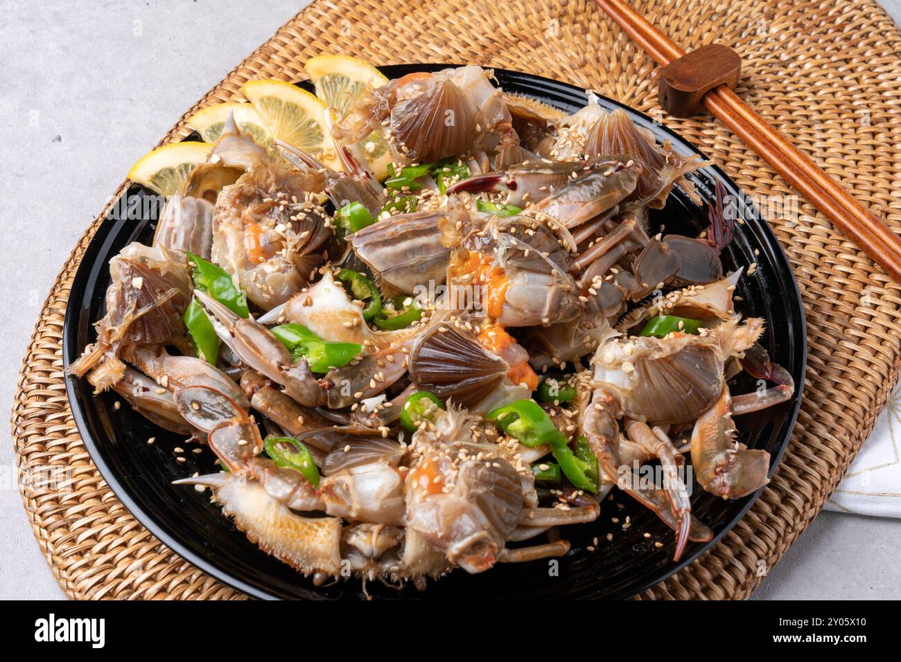 boneless, crab marinated, bibimbap, set menu, Korean food, cockles, soy ...