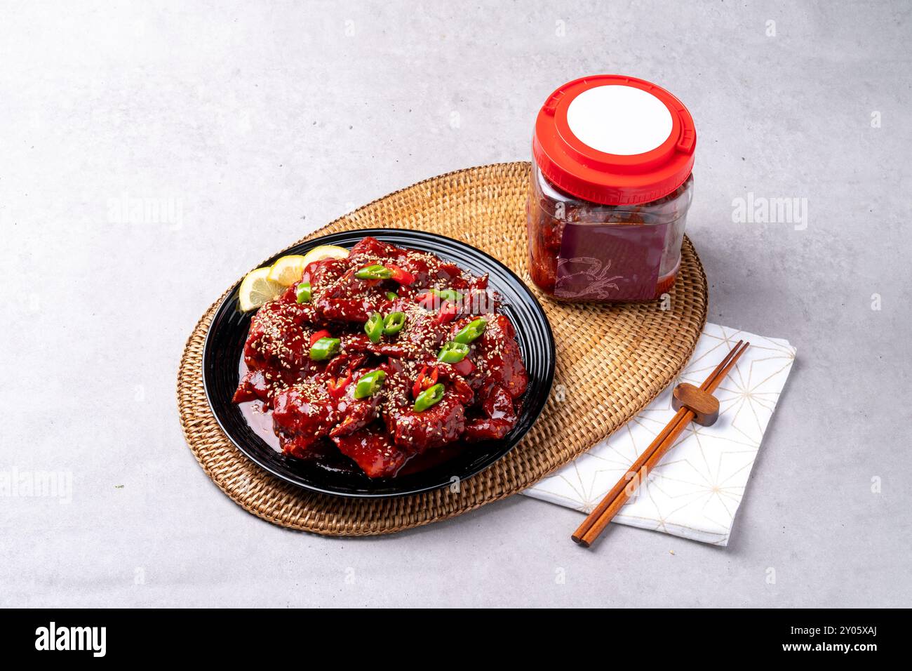 boneless, crab marinated, bibimbap, set menu, Korean food, cockles, soy ...