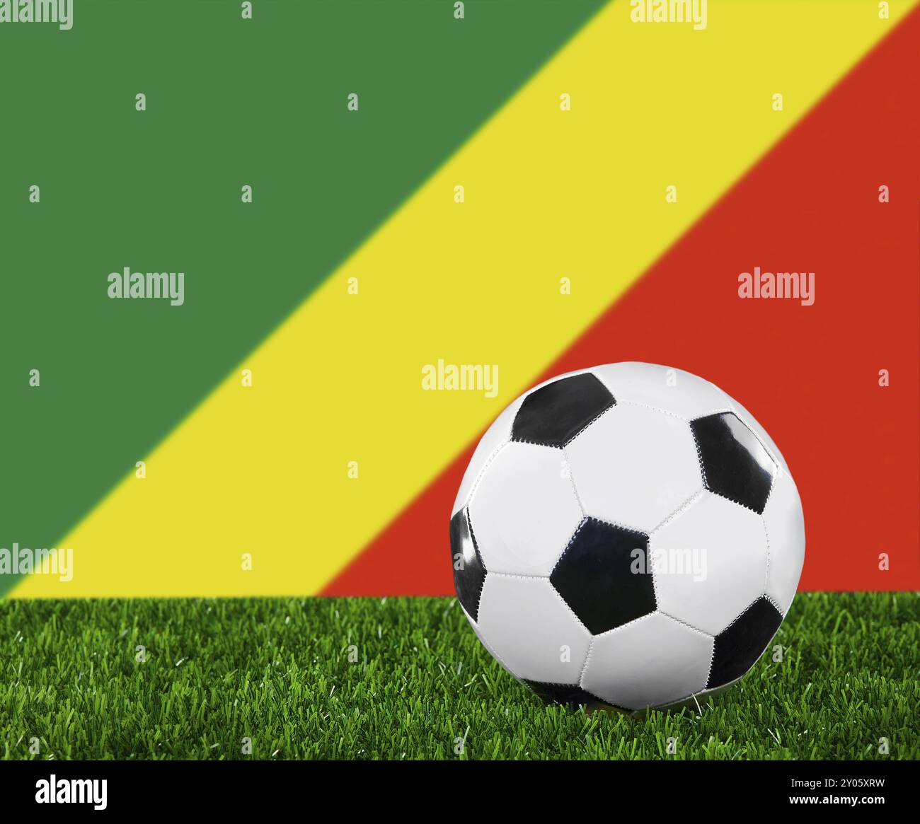 Soccer ball congo flag hi-res stock photography and images - Alamy