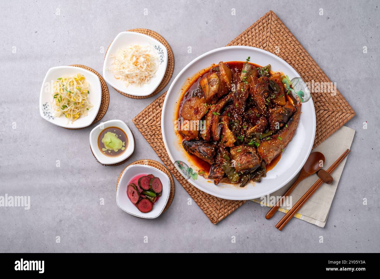 Pollack, pollack, pollack, steamed seafood, seafood, shrimp, squid ...