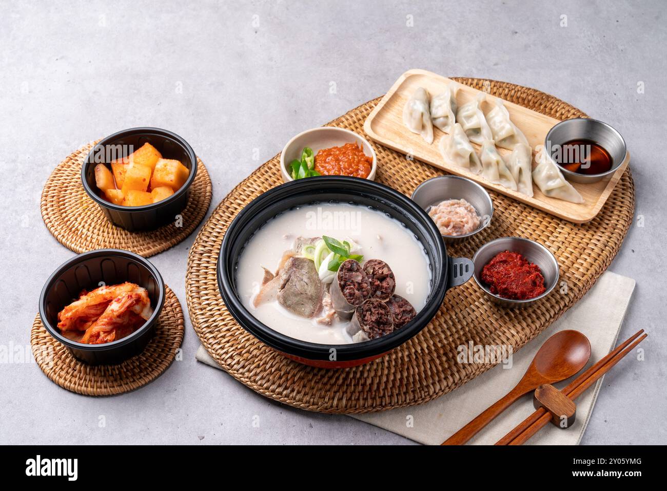 Korean food, beef, beef, sundae soup, seolleongtang, Naju, gomtang ...