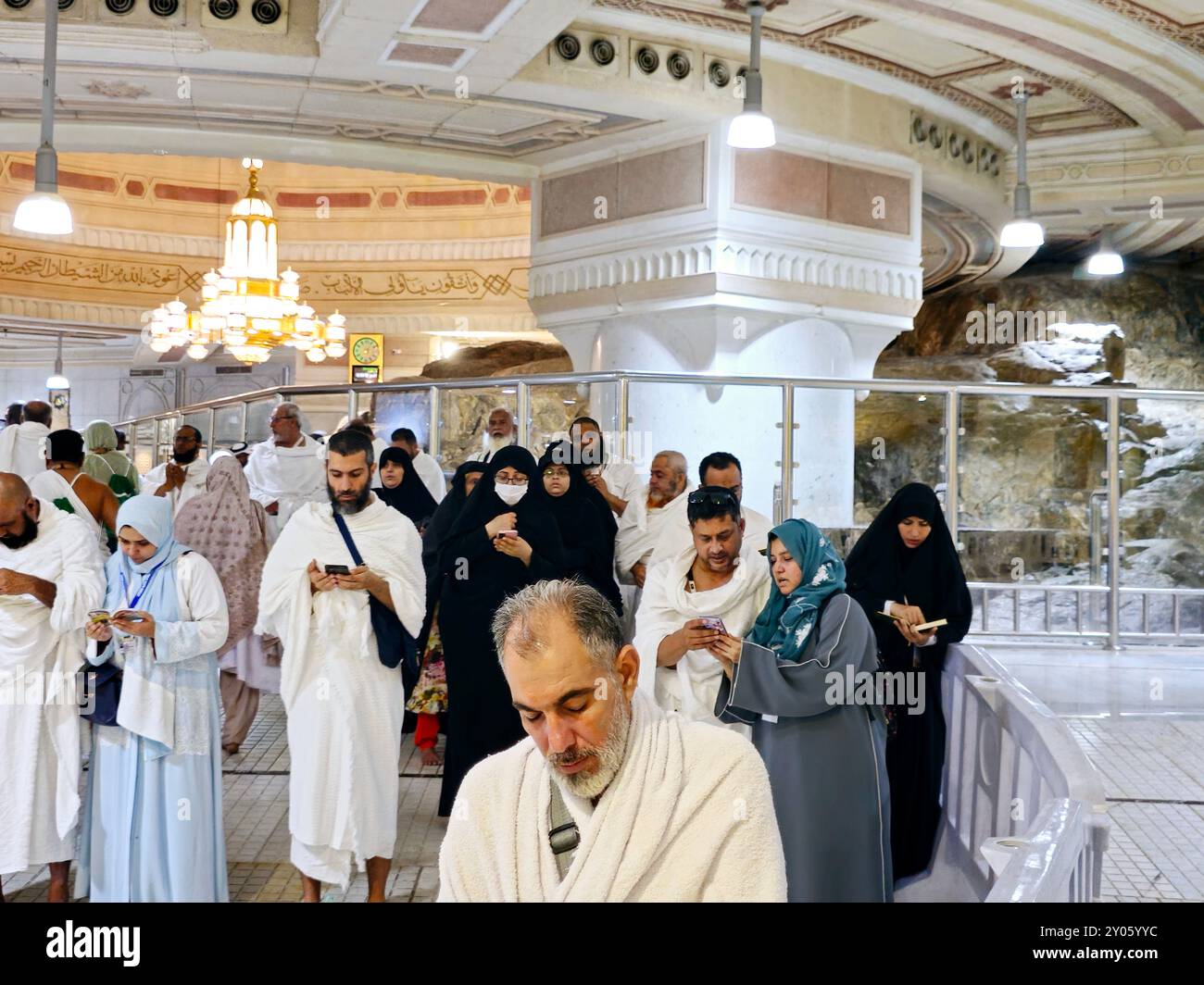 Mecca, Saudi Arabia, June 6 2024: Safa and Marwah hills, two small ...