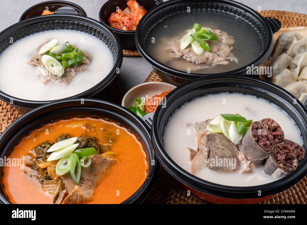 Korean food, beef, beef, sundae soup, seolleongtang, Naju, gomtang ...
