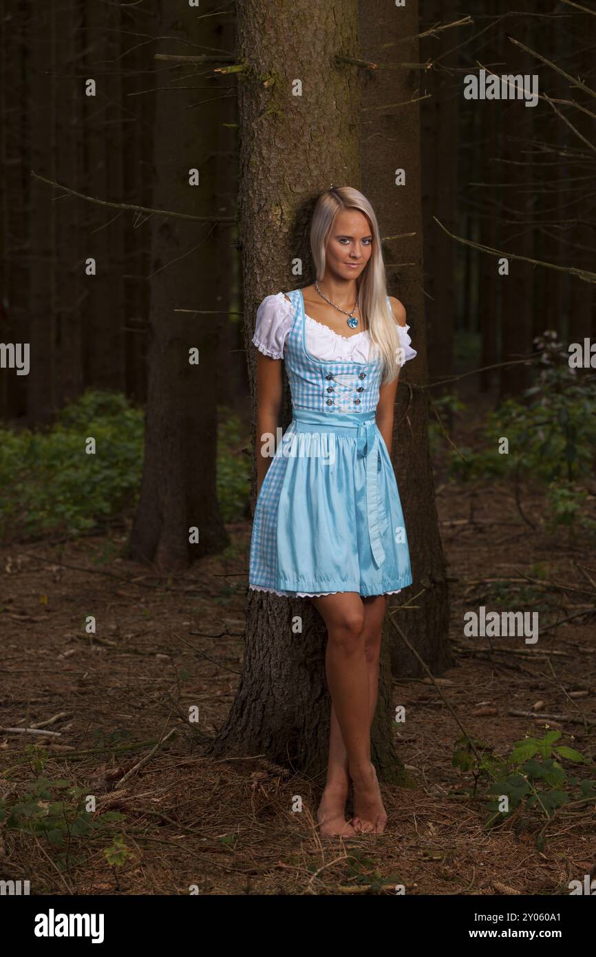 Womens dirndl dress hi-res stock photography and images - Alamy