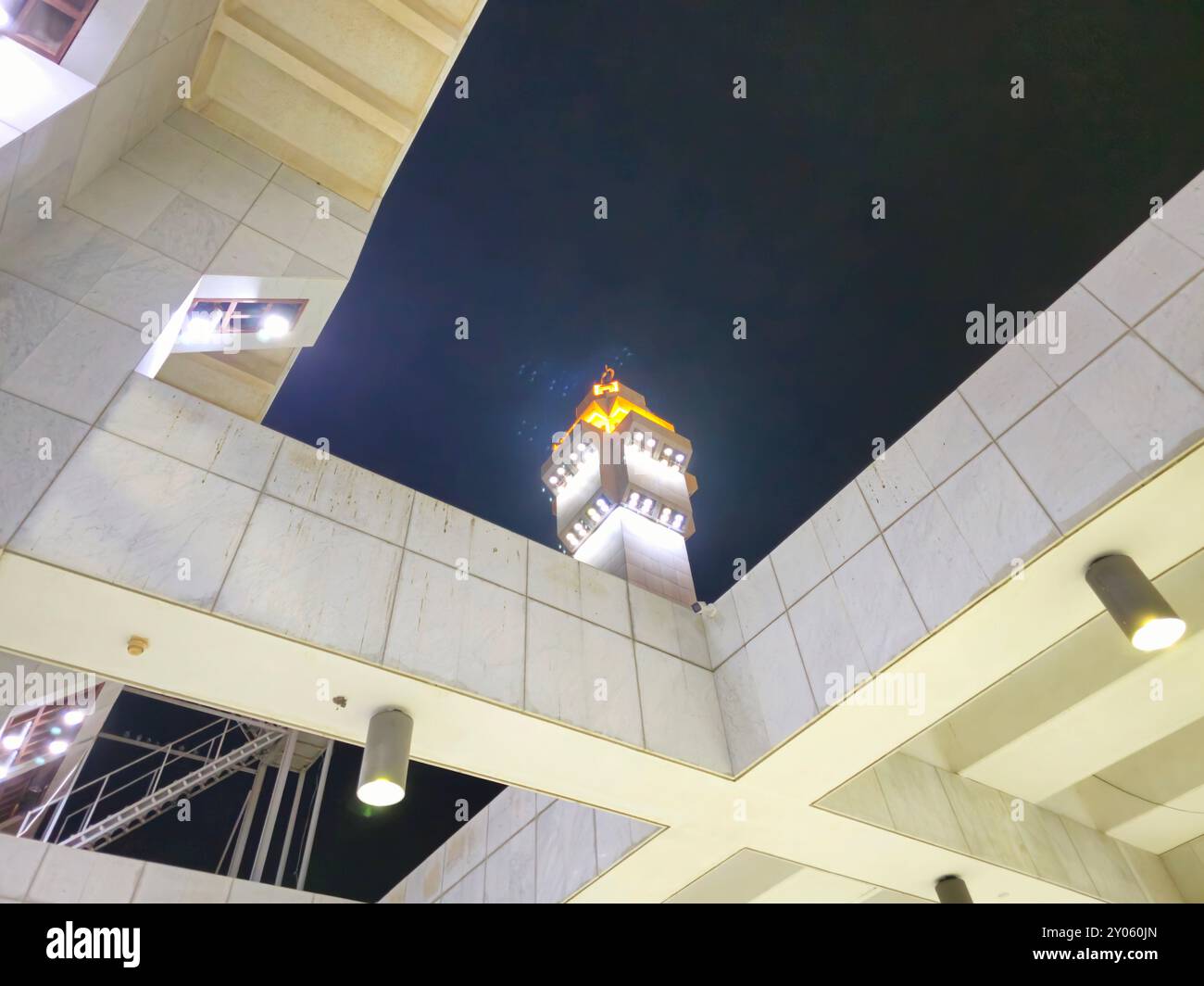 Mecca, Saudi Arabia, June 12 2024: Exterior of Masjid Al-Taneem, Aisha ...