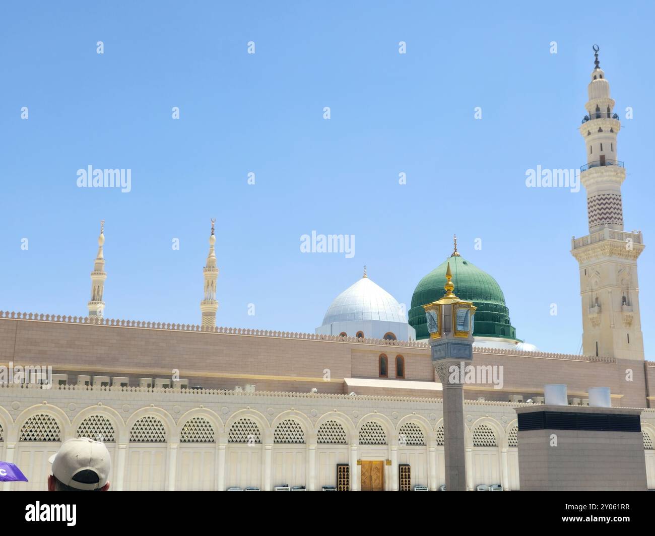 Medina, Saudi Arabia, June 26 2024: The Exterior view of The Prophet's ...