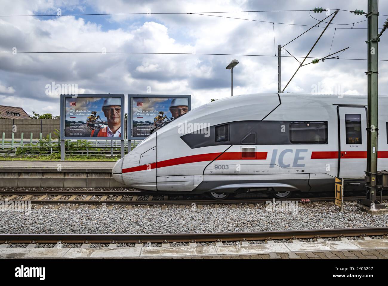 We are starting the general refurbishment. The railway wants to invest ...