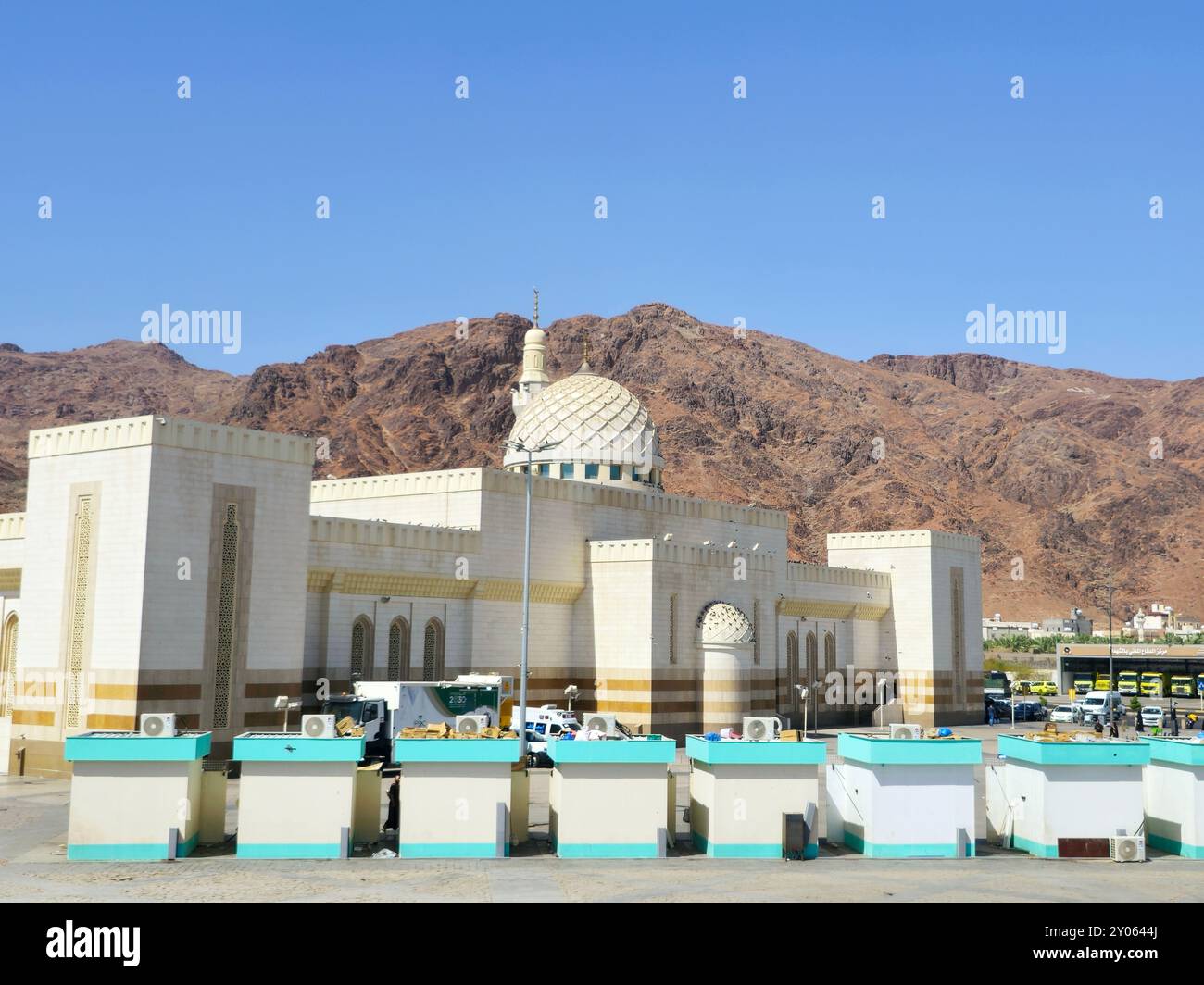 Medina, Saudi Arabia, June 27 2024: Mount Uhud, a mountain north of ...