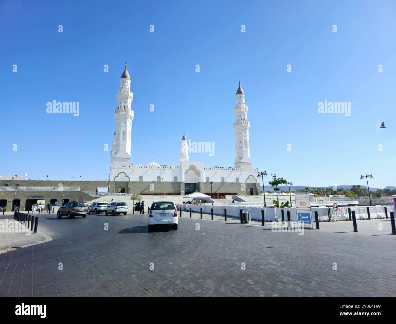 Medina, Saudi Arabia, June 27 2024: The Quba Mosque, thought to be the ...