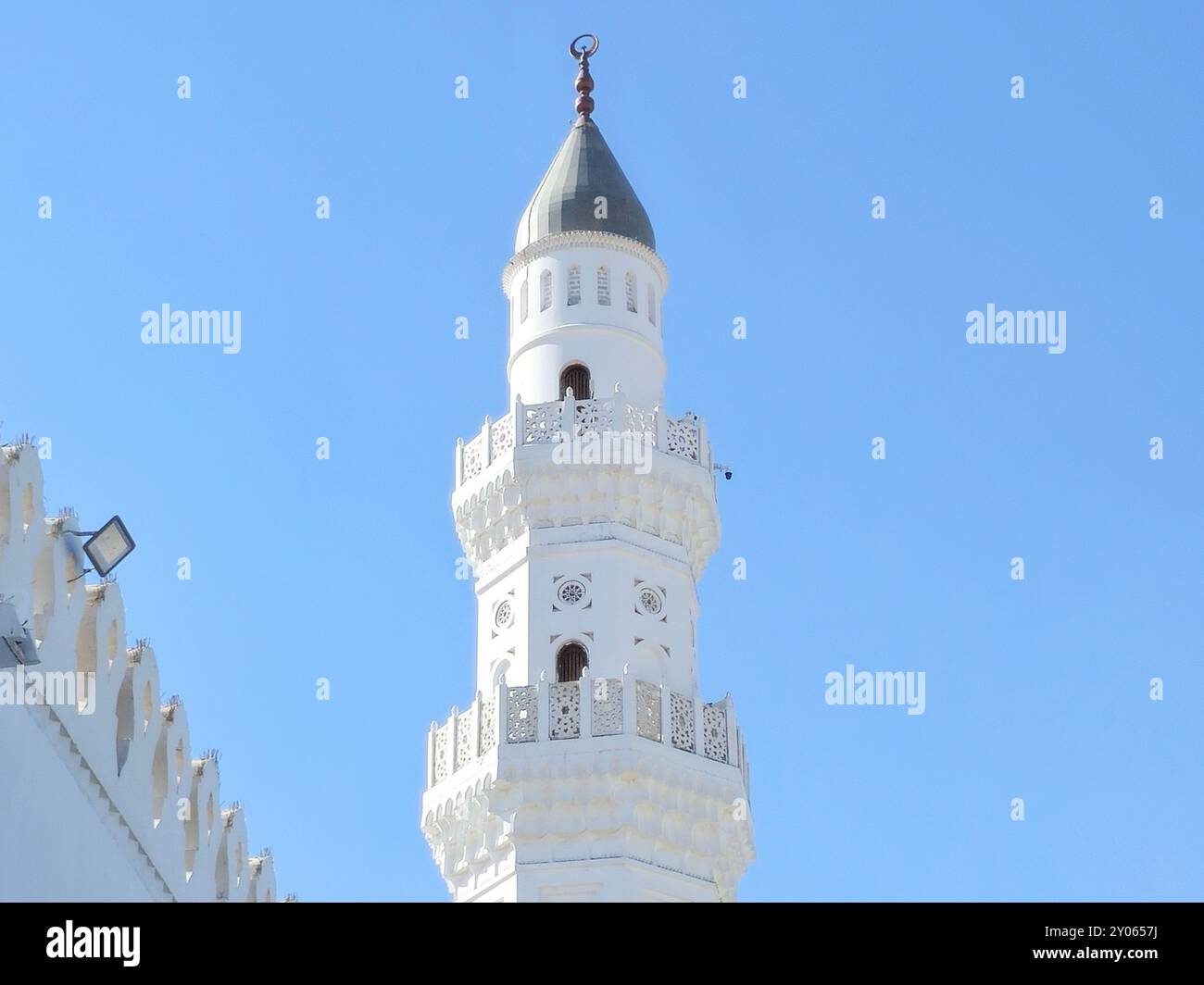 The Quba Mosque, thought to be the first mosque in the world, built on ...