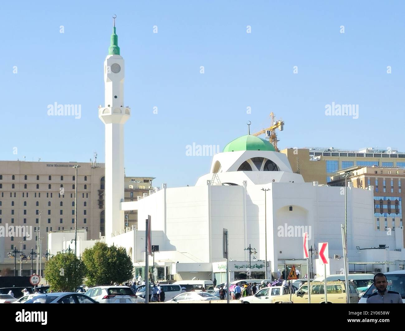 Medina, Saudi Arabia, June 27 2024: Masjid Bilal ibn Rabah mosque ...