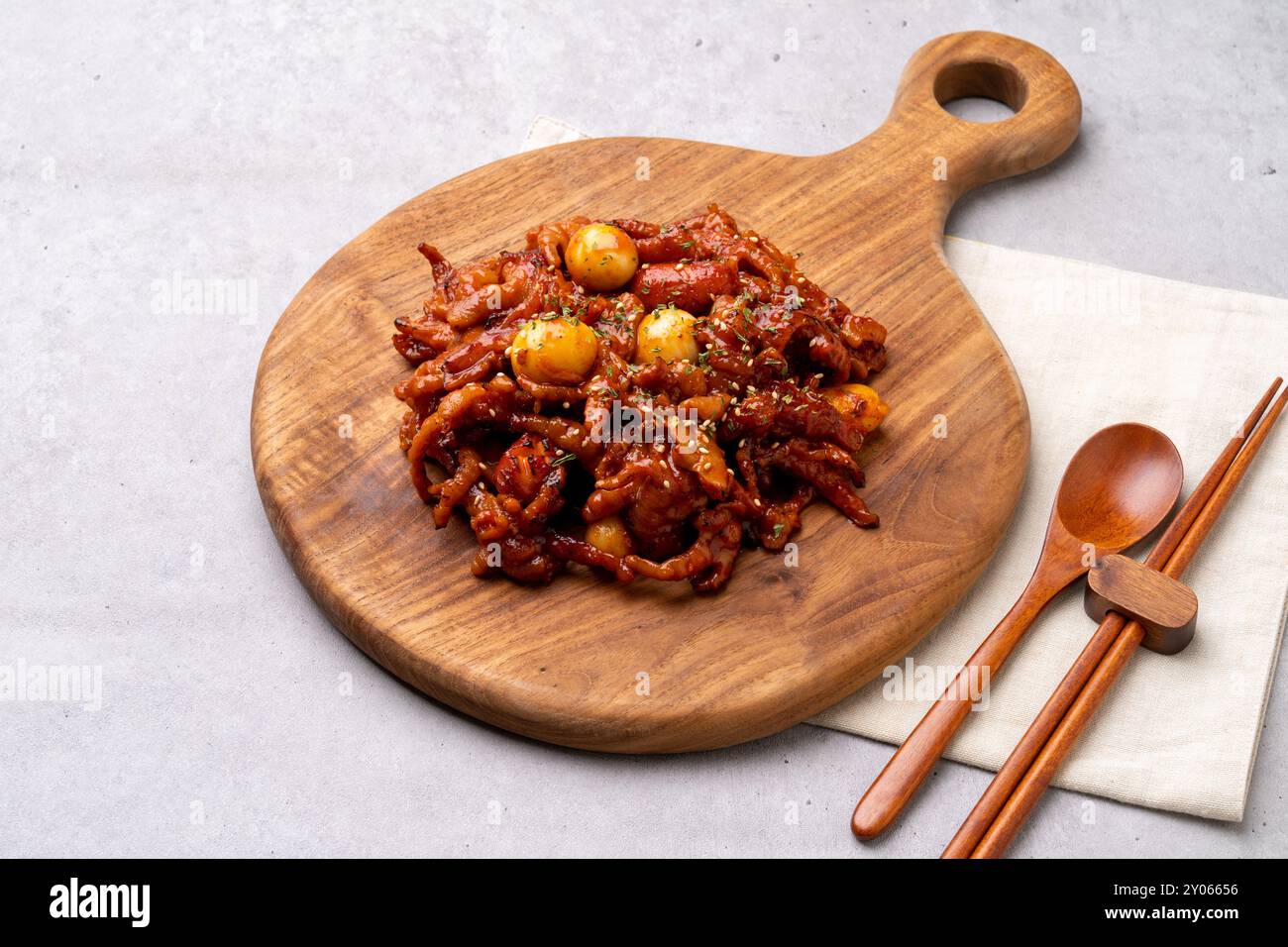 Steamed chicken, chicken stew, earthen pot, Korean food, side dishes ...