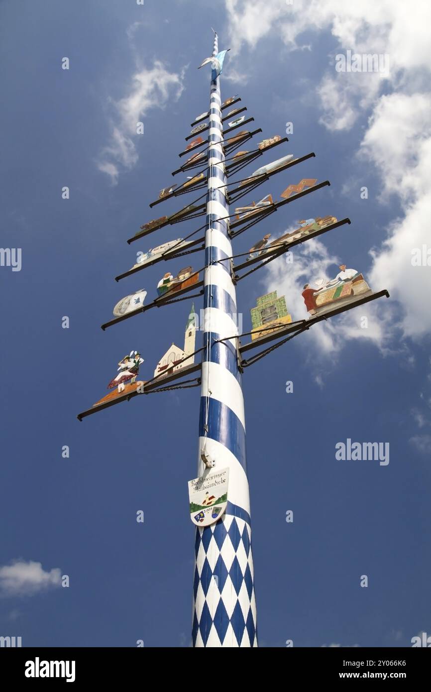 Oktoberfest maypole hi-res stock photography and images - Alamy