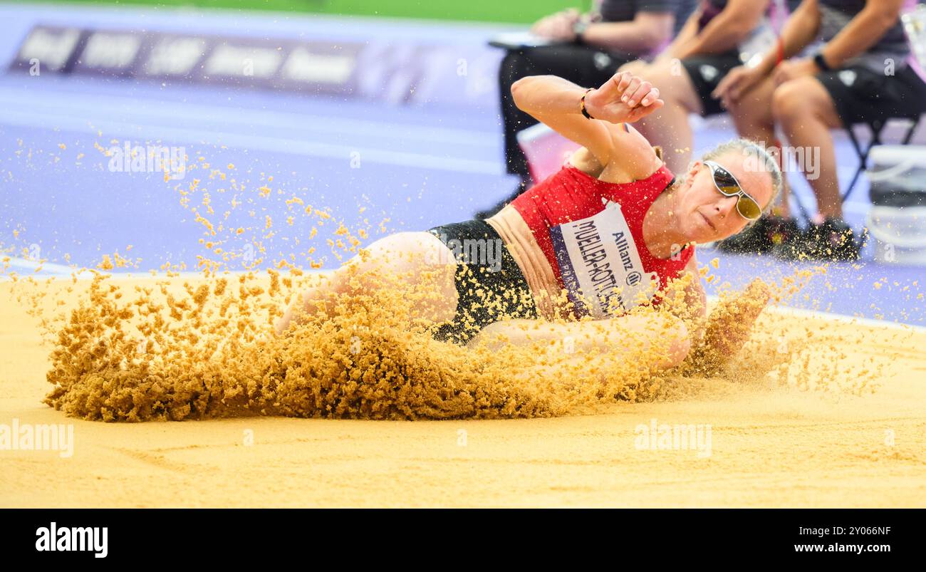 Paris, France. 01st Sep, 2024. Paralympics, Paris 2024, athletics ...