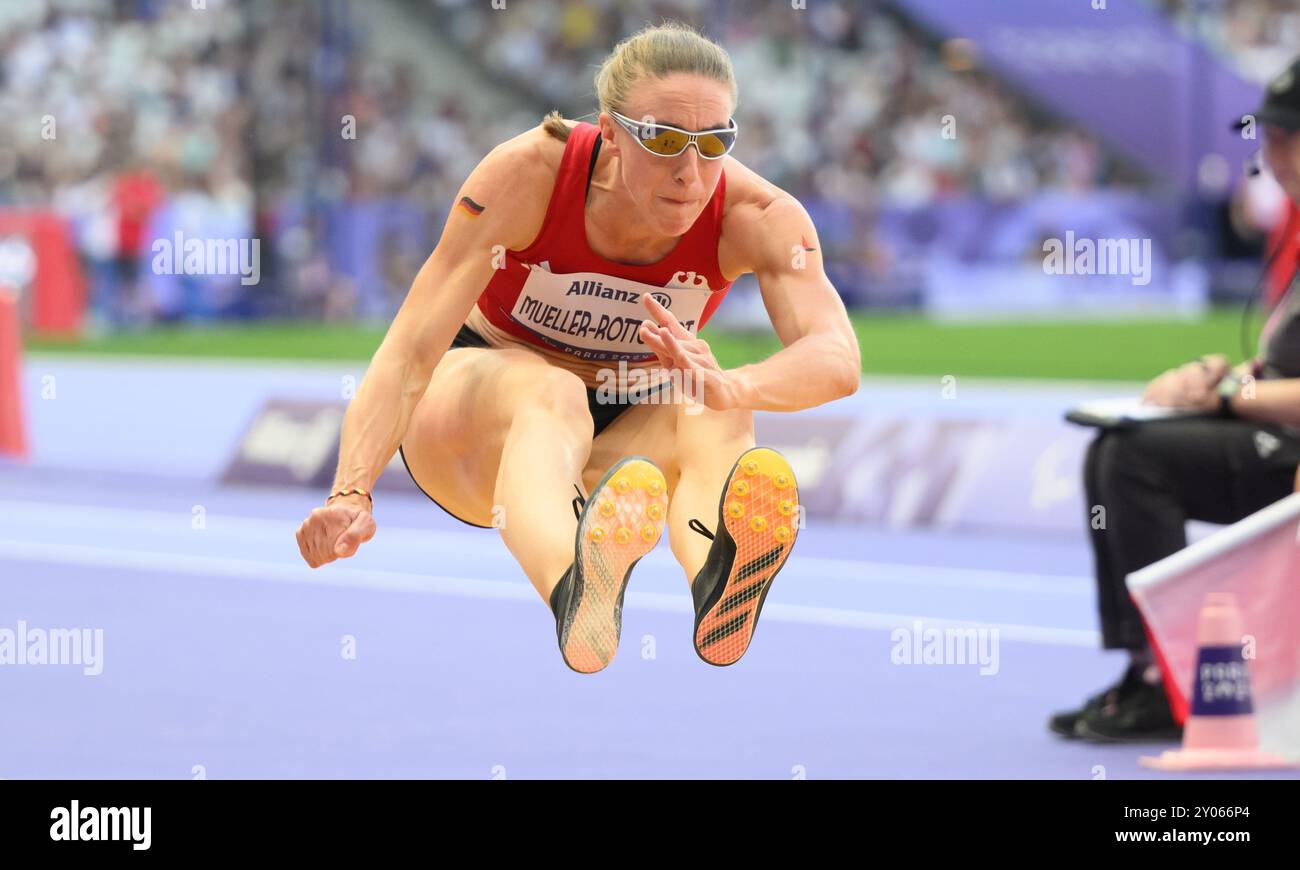 Paris, France. 01st Sep, 2024. Paralympics, Paris 2024, athletics ...
