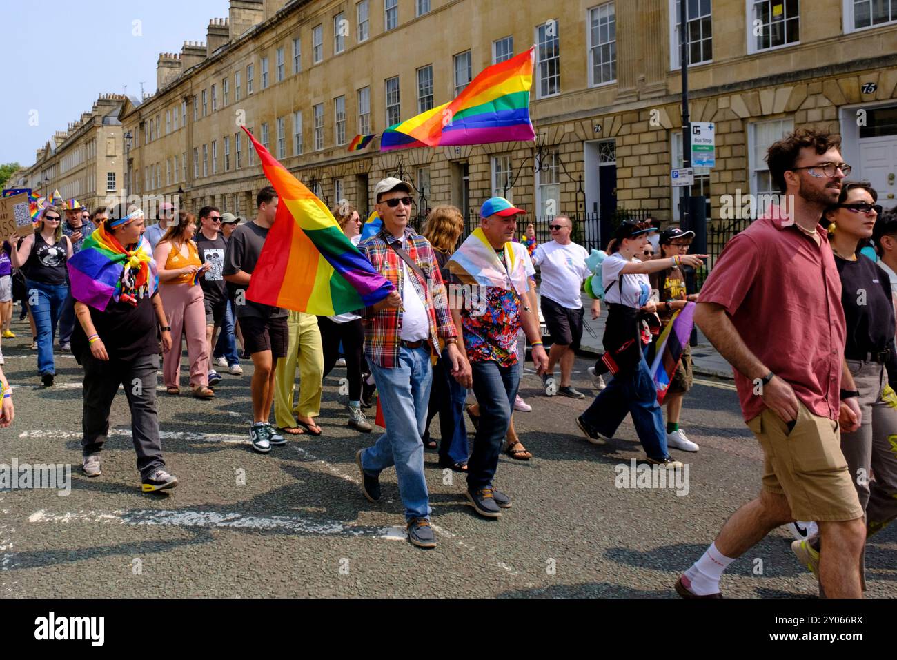 Bath holds its first Pride march. Organisers say it is an opportunity ...