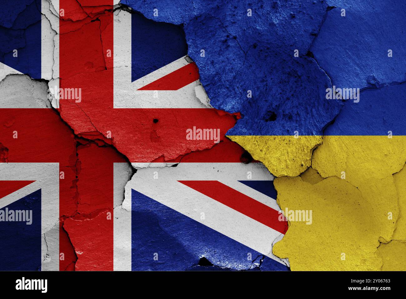 Flags uk eu ukraine hi-res stock photography and images - Alamy