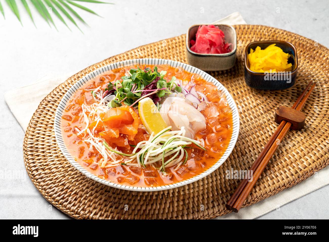 Fried shrimp, roll, aged raw fish, raw fish, , seafood white, seafood ...