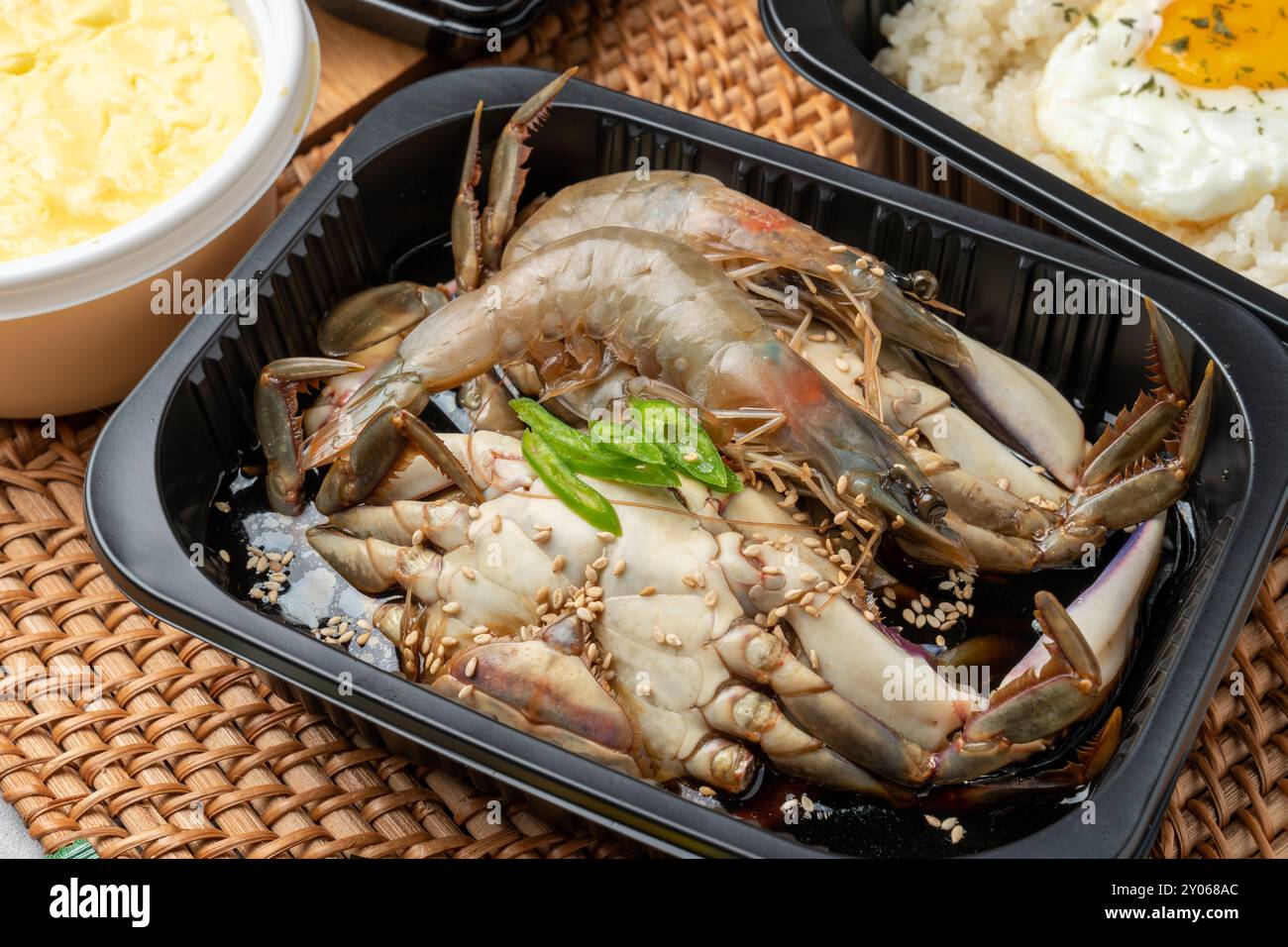 Korean food, soy sauce, marinade, side dishes, steamed eggs, chili ...