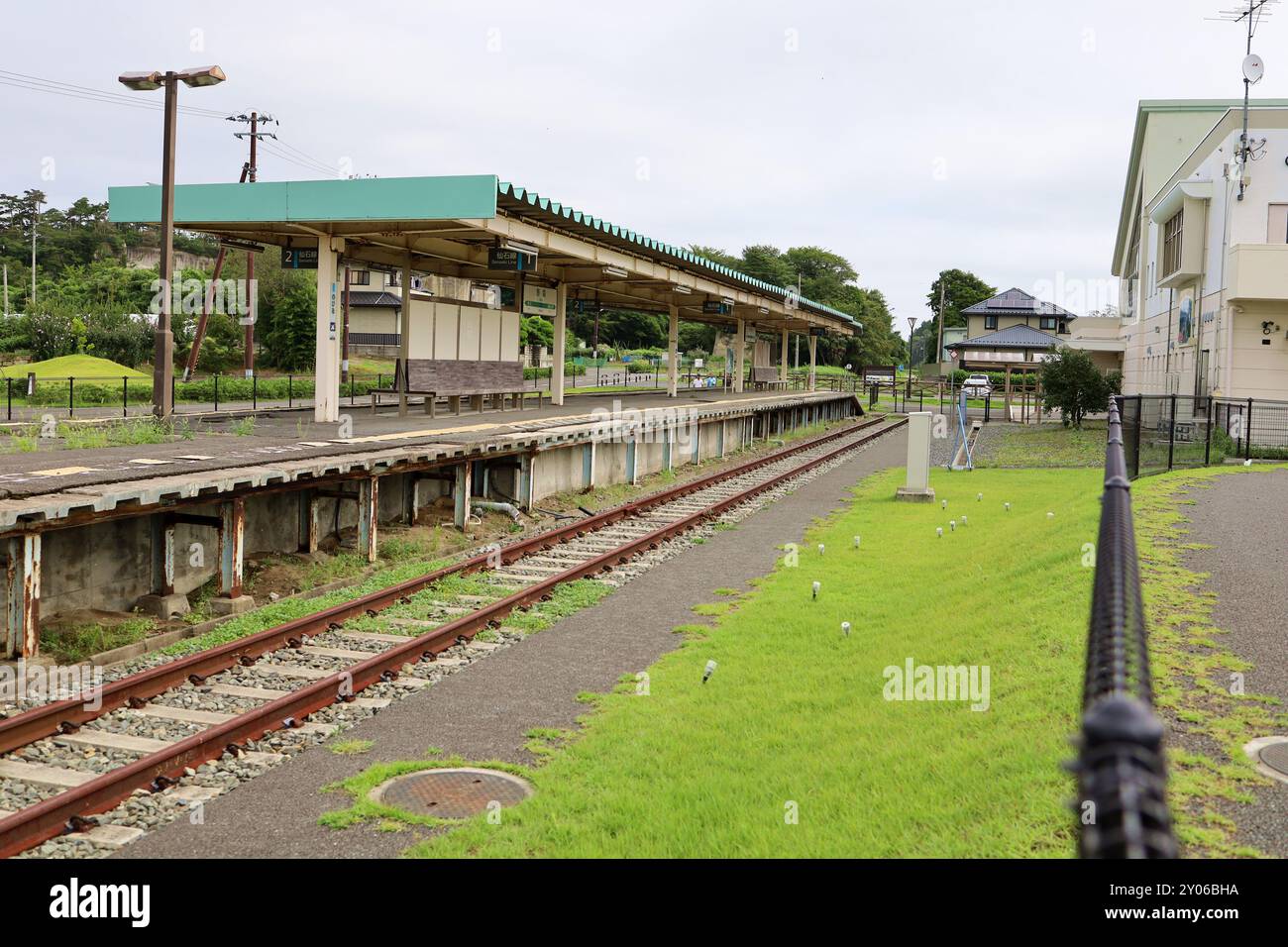 September 1, 2024, Higashimatsushima, Miyagi Prefecture, Japan.View of ...