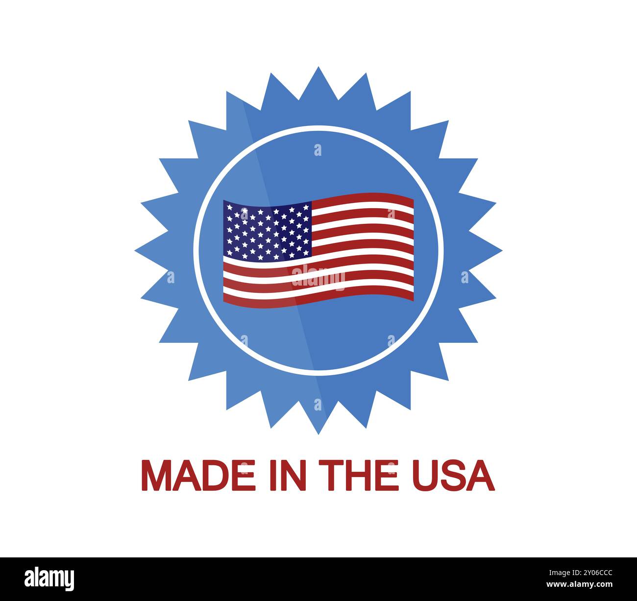 Made in america icon Cut Out Stock Images & Pictures - Alamy