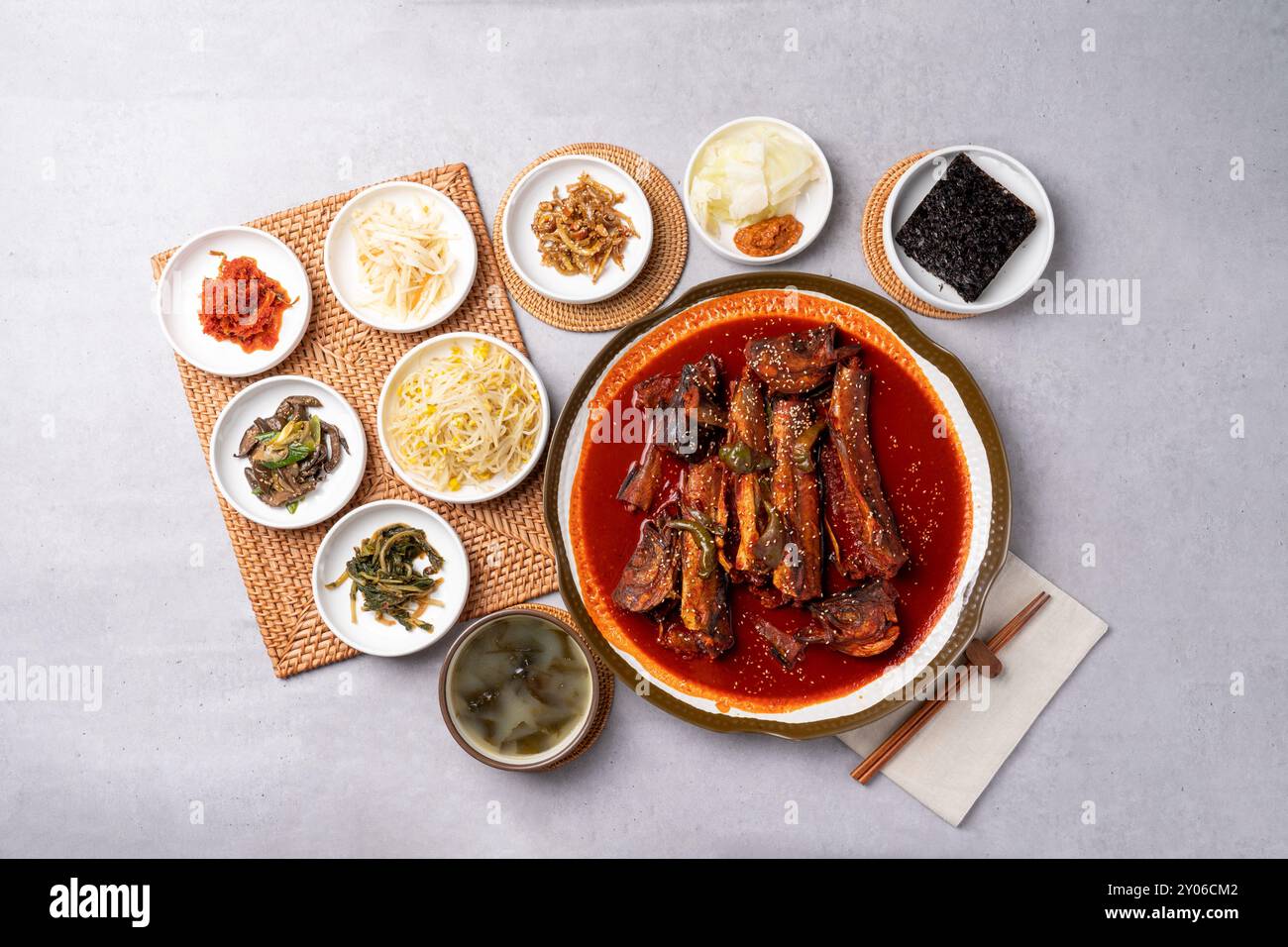 Korean food, pollack, braised pollack, stingray, soup, chicken feet ...