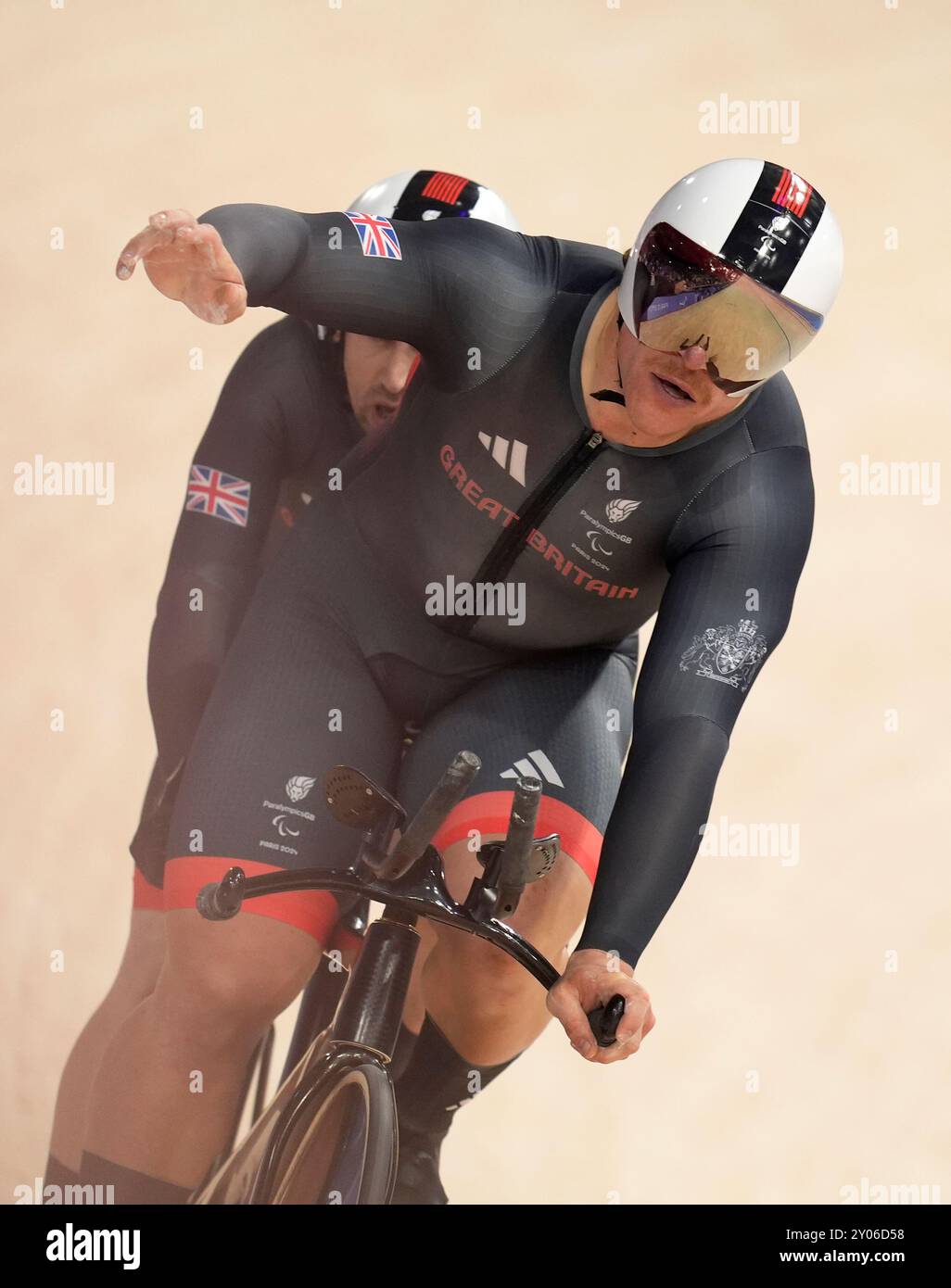 Great Britain's Neil Fachie and pilot Matthew Rotherham during the Men ...