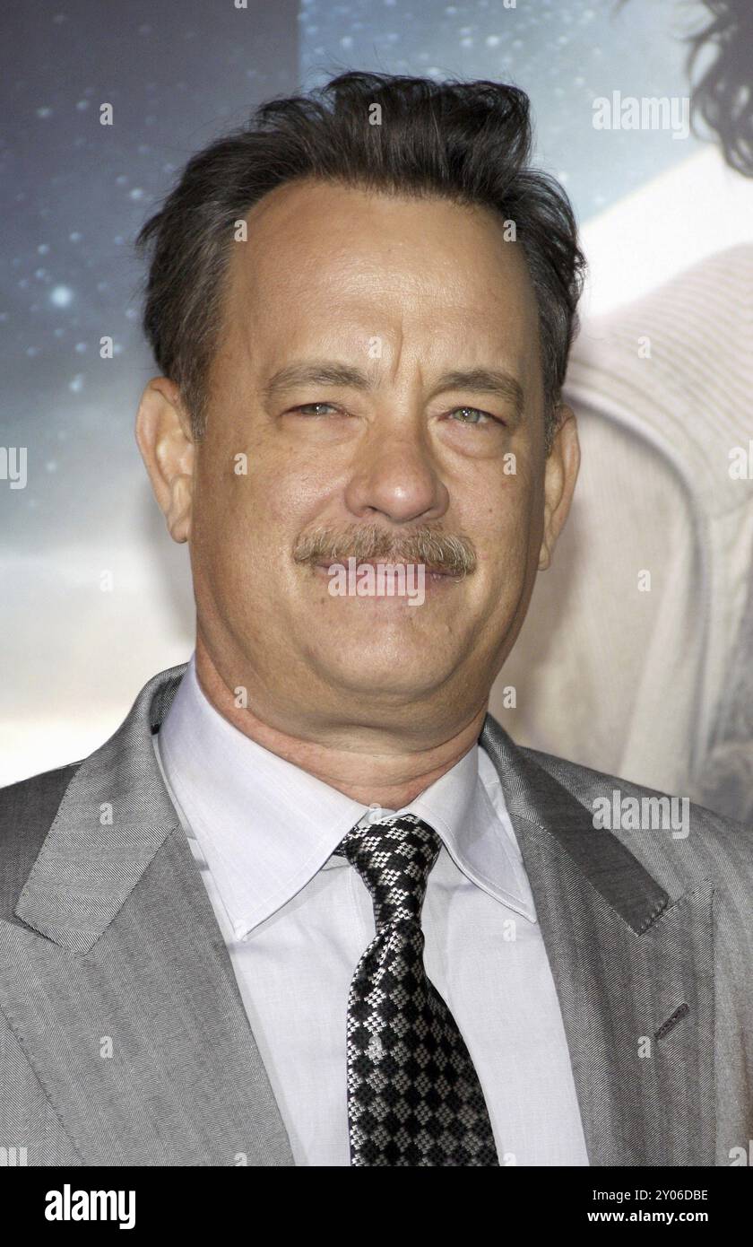 Tom Hanks at the Los Angeles premiere of 'Cloud Atlas' held at the ...