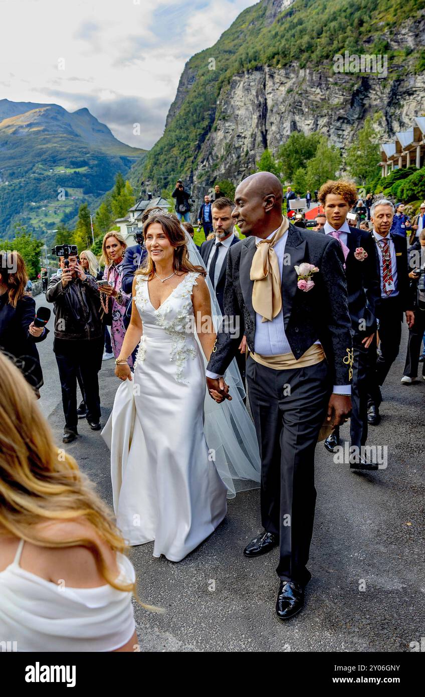 Geiranger, Norwegen. 31st Aug, 2024. Geiranger, Norway 31 08-2024 ...