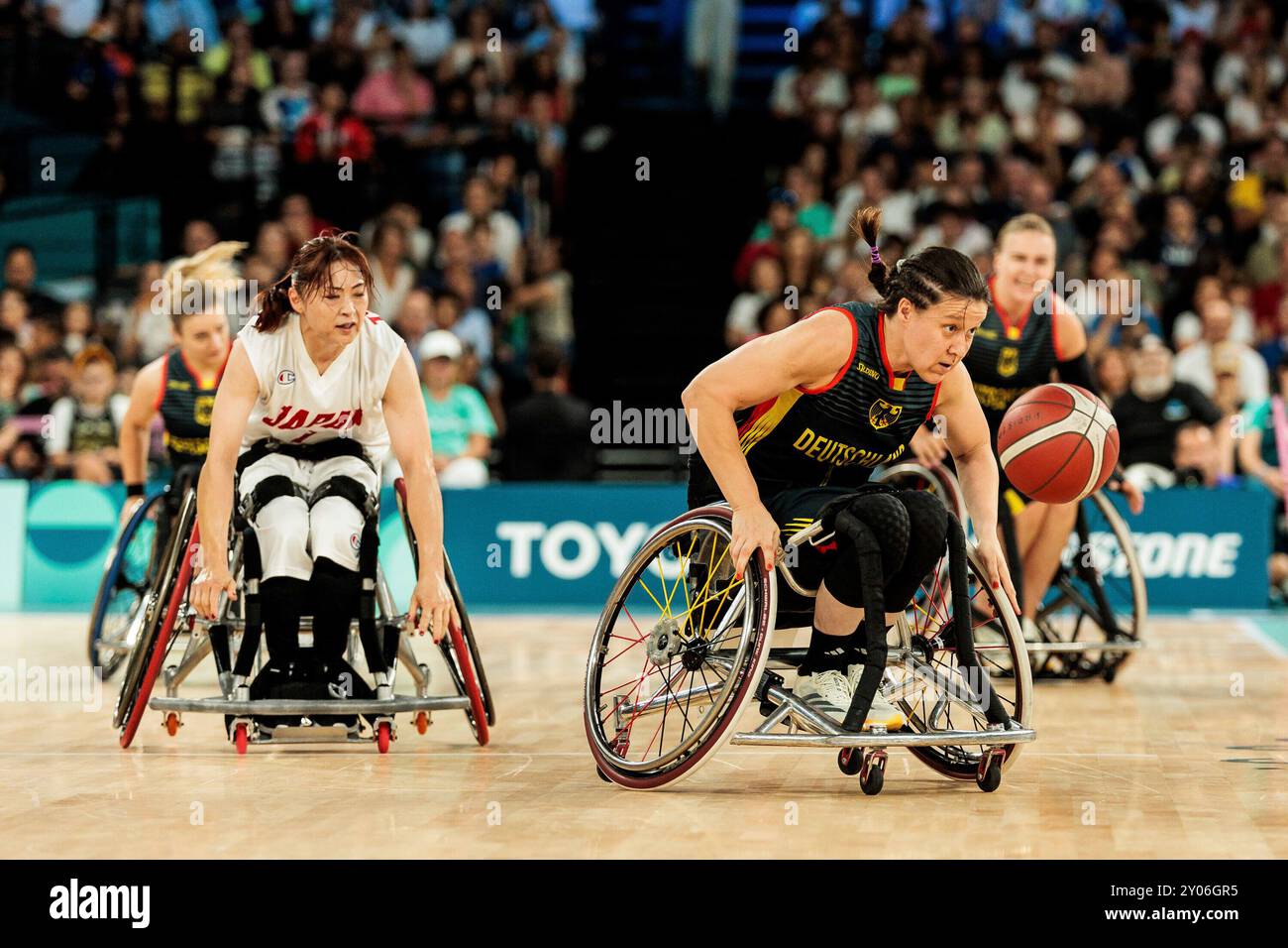 PARIS, FRANKREICH 01. September - Rollstuhlbasketball Japan ...