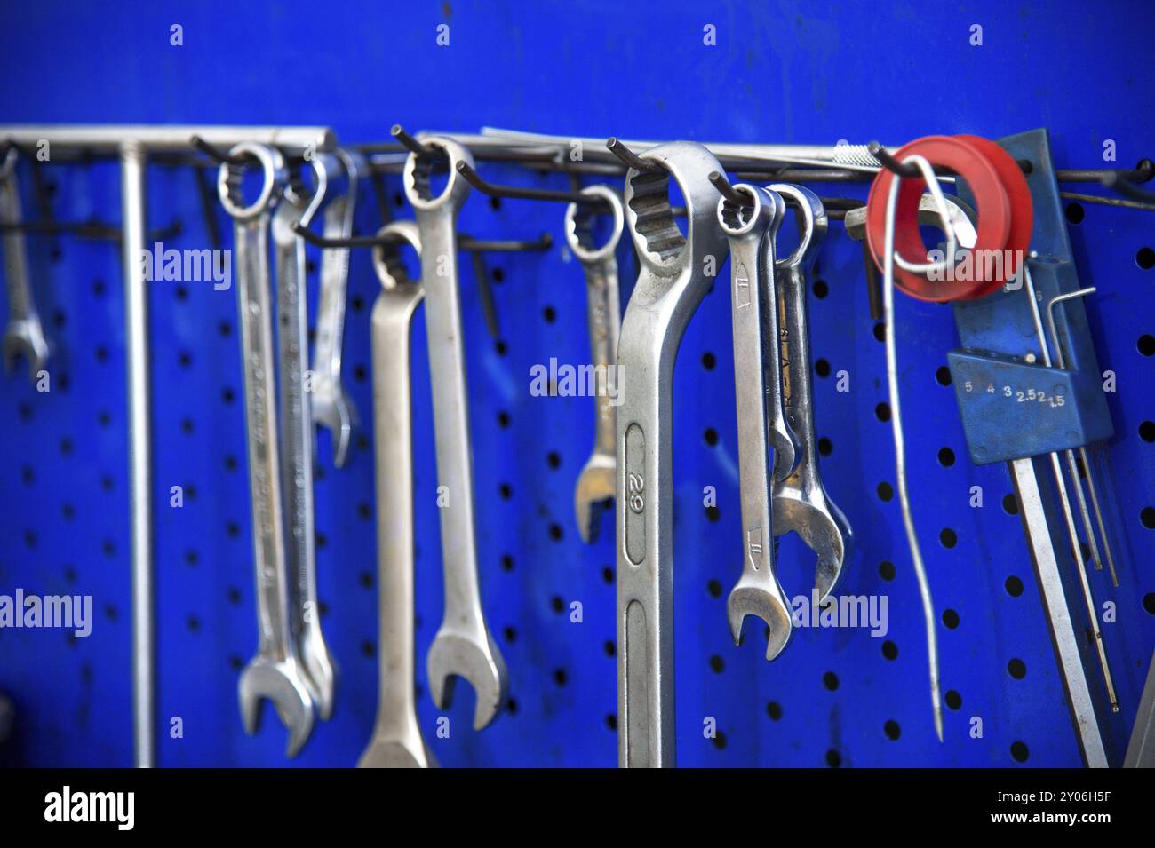 Various tools hang hi-res stock photography and images - Alamy