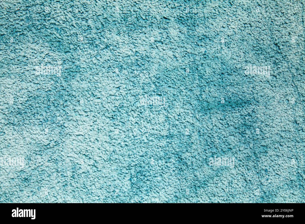 Pale blue wall, texture, background. Decor of contrasting blue and ...