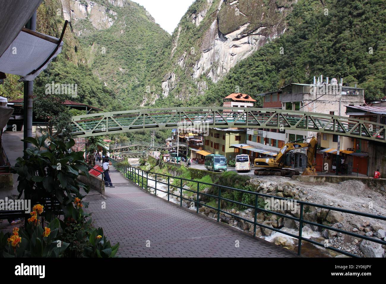 Machu Picchu village in Peru Stock Photo - Alamy
