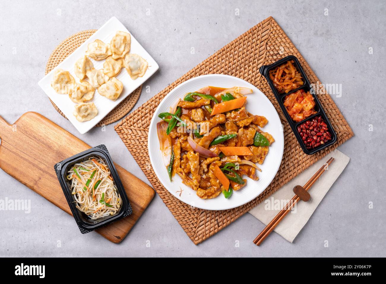 Chinese food, mala xiangguo, malatang, pheasant roe, fish meat ...