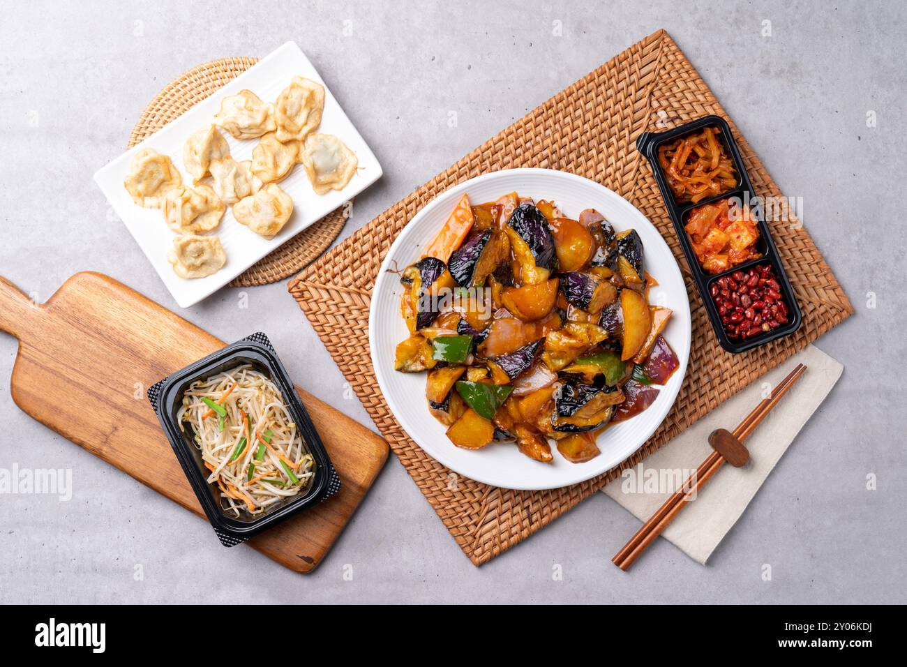 Chinese food, mala xiangguo, malatang, pheasant roe, fish meat ...