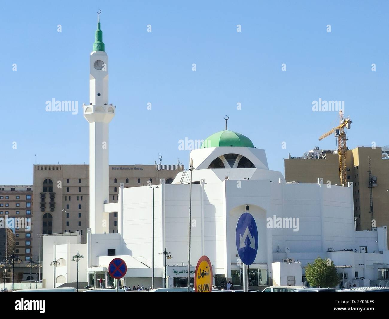 Medina, Saudi Arabia, June 27 2024: Masjid Bilal ibn Rabah mosque ...
